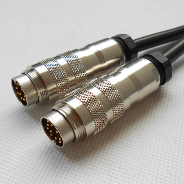 Custom miniature M16 IP40 Binder 680 Connectors cable assembly for ...