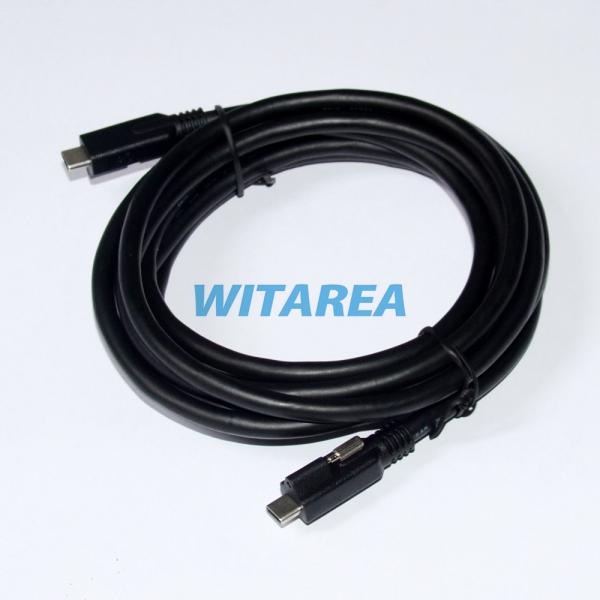 Professional USB C Cable with M2 screw locking,USB Type c cable with ...