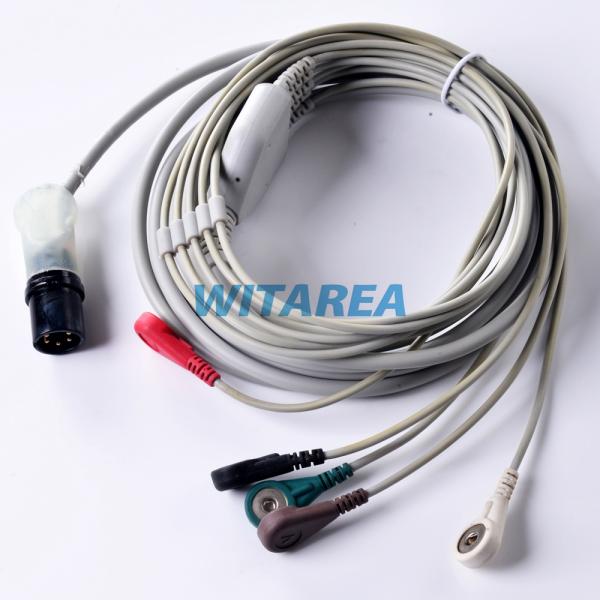 Professional ECG/EKG Cables and leadwire,Snap Electrode cables and ...