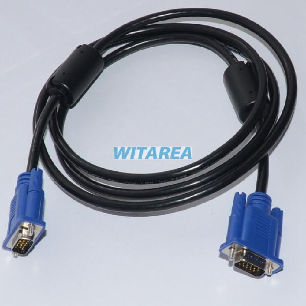 VGA Cables with Ferrite Cores